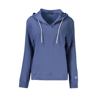 North Sails Kapuzenpullover Relaxed Fit - - Sweatshirts & Hoodies - Damen - Blau - S