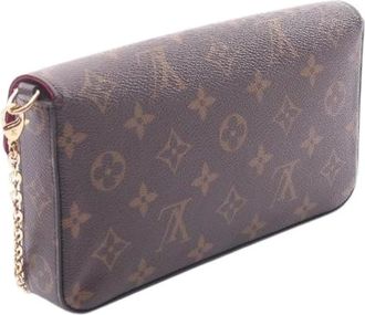 Louis Vuitton Sac bandouli&egrave;re Pochette Felicie Monogram Pre-owned - Femme - Pre-owned - Brun - Taille: ONE Size