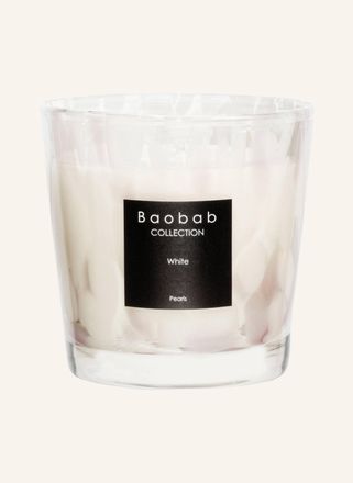 Baobab Baobab Collection Duftkerze White Pearls weiss