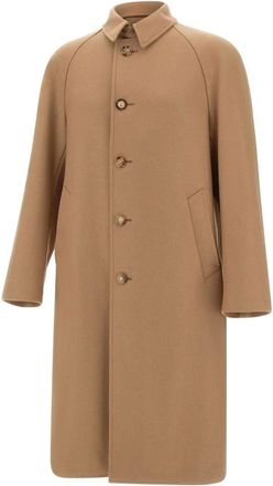 Boglioli Homme, Manteaux, Brun, Taille: L Manteau crois&eacute;