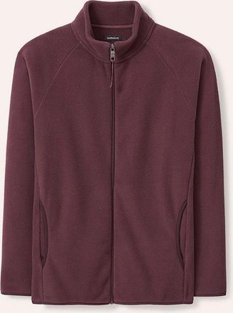 Walbusch Fleecejacke Herren Zippjacke aus Polarfleece Stehkragen, w&auml;rmend
