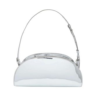 A.P.C. A.p.c., Femme, Sacs, Gris, Taille: ONE Size Demi-Lune Shoulder Bag