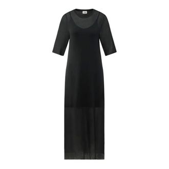 Drykorn Femme, Robes, Noir, Taille: 44 FR Robe Coupe D&eacute;contract&eacute;e avec &Eacute;clat Naturel