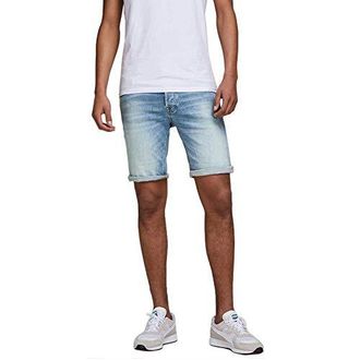 Jack & Jones Jack & Jones Homme Jjirick Jjorg Shorts JJ 657 50sps STS Shorts Not Applicable, Jean Bleu, S