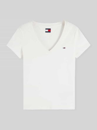 Tommy Jeans T-Shirt mit kleinem Logo-Detail