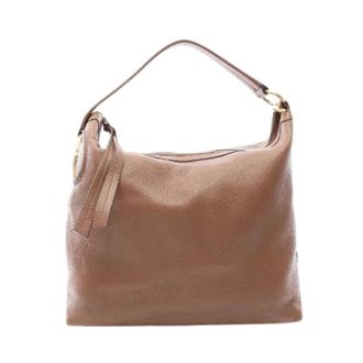 Gucci Sac bandouli&egrave;re en cuir Interlocking G Pre-owned - Femme - Pre-owned - Brun - Taille: ONE Size