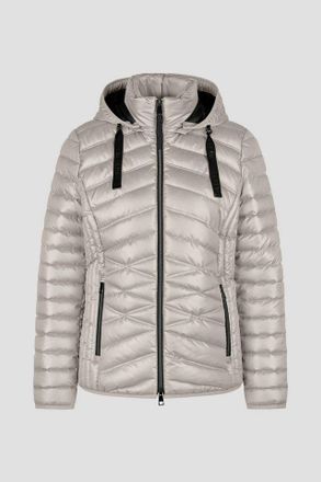 Barbara Lebek Steppjacke warme Damenjacke oder Herbstjacke mit abnehmbarer Kapuze