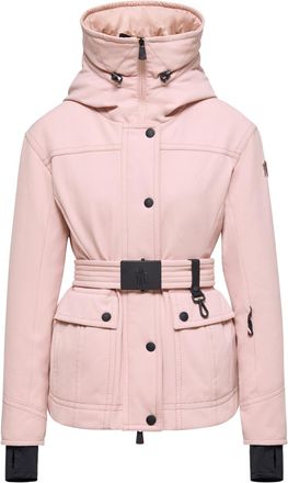 Moncler Moncler Isle Hooded Insulated Ski Jacket, Women, Pink, Size: 0