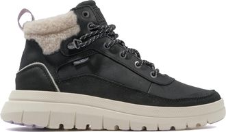 Palladium Damen Pallaflex Sneaker, Schwarz, 41 EU