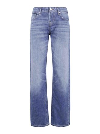 7 For All Mankind Jean &Eacute;vas&eacute; - Bleu