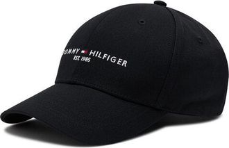 Tommy Hilfiger Cap Th Established Cap AM0AM07352 Schwarz