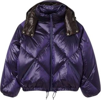 Lacoste Femme, Vestes, Violet, Taille: 36 FR Piumino
