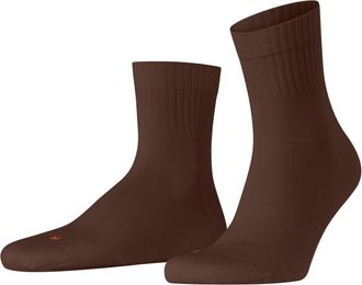 Falke Unisex Run U Sso Baumwolle Funktionsmaterial Einfarbig Socken, Braun Havana Club 5197 Rib, 35-36