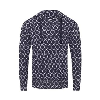 Orlebar Brown Blaine Geo Tile Strick-Sweatshirt - - Sweatshirts & Hoodies - Herren - Blau - S