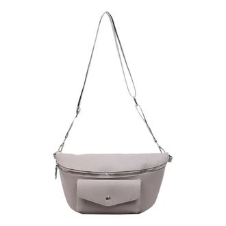 Generic Kexpery PU Leather Sac Banane Femme Sacoche Crossbody avec Bandouli&egrave;re R&eacute;glable pour Voyage, Sport et Sorties Quotidiennes