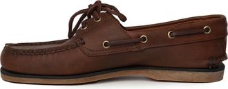Timberland Homme, Chaussures, Brun, Taille: 40 EU Classic 2-Eye Boat Shoe