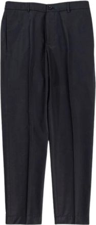 Moncler Homme, Pantalons, Bleu, Taille: S Pantalon en m&eacute;lange de coton technique