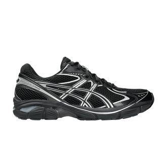 Asics Homme, Chaussures, Noir, Taille: 44 1/2 EU Baskets Noir Argent