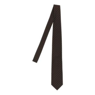 Tom Ford Seidenjacquard-Krawatte - - Accessories - Herren - Braun - ONE SIZE