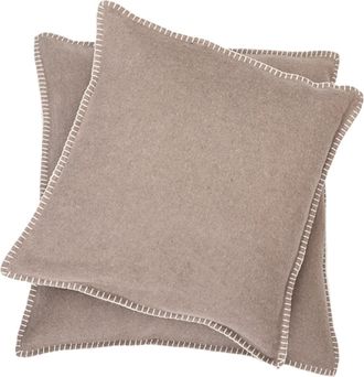 David Fussenegger Kissenbezug Schlamm Dekokissen aus Baumwolle flauschig weich, 40x40 cm