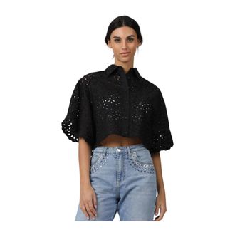 Pinko Kreatives Hemd - - Blouses & Shirts - Damen - Schwarzk - S