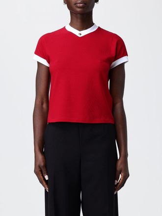 Versace T-Shirt Femme couleur Rouge