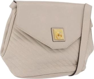 Celine Pre-owned Sac bandouli&egrave;re vintage - Femme - Pre-owned - Beige - Taille: ONE Size