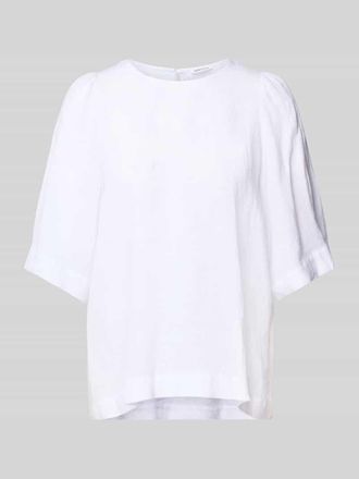 Seidensticker Regular Fit Leinenblusenshirt mit 1/2-Arm