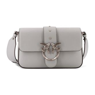 Pinko Pinko, Femme, Sacs, Gris, Taille: ONE Size Mini Love Bag