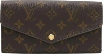 Louis Vuitton Portefeuille long (bi-pli) Pre-owned - Femme - Pre-owned - Brun - Taille: ONE Size