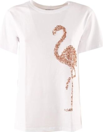 Pennyblack Femme, Tops, Blanc, Taille: 40 FR Sole T-shirt