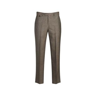 PT01 Pantalon &agrave; pinces en laine vierge