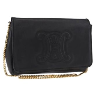 Celine Pre-owned Vintage Umh&auml;ngetasche - - Pre-owned - Damen - Schwarzk - ONE SIZE