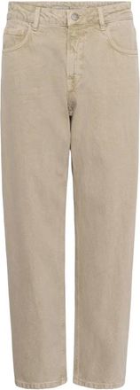 MY ESSENTIAL WARDROBE MW Karo Wide leg Jeans - Femme - Jeans - Beige - Taille: W33 L30