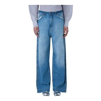 Maison Margiela Wide-Leg Jeans aus Denim - - Jeans - Damen - Blau - S