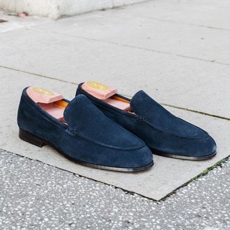 Bexley Baceno - Mocassin homme bleu marine