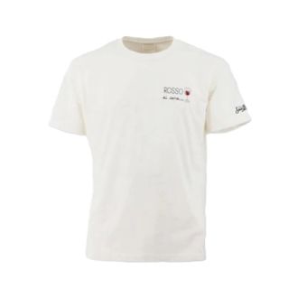 MC2 Saint Barth T-Shirt mit Rundhalsausschnitt - - Tops - Herren - Wei&szlig; - S