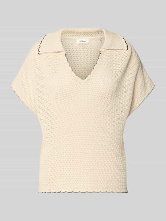 s.Oliver Red Label Regular Fit Pullunder mit Polokragen