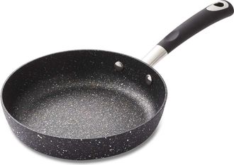 Tower Tower T900112 Precision Bratpfanne aus geschmiedetem Aluminium mit schwarzer Diamantbeschichtung, weicher Griff, 20 cm