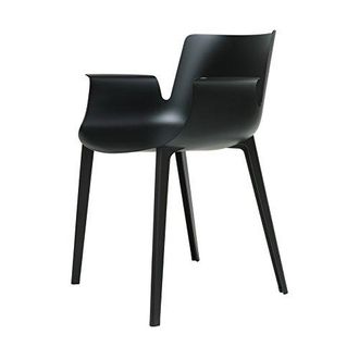 Kartell plume Fauteuil, noir, 3.9 x 77 x 62 cm