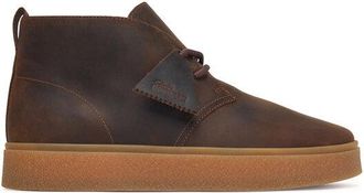 Clarks Schn&uuml;rschuhe Boxbee Desert 26328235 Braun