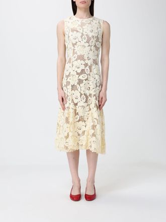 Self Portrait Kleid SELF-PORTRAIT Damen Farbe Gelb