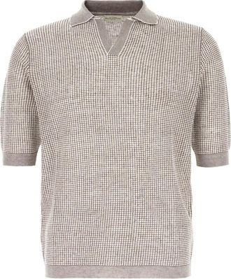 Ballantyne Homme, Pulls, Brun, Taille: M V-neck Tricots