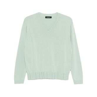 Fabiana Filippi Femme, Pulls, Vert, Taille: 44 FR Pull en V