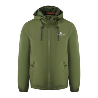 Aquascutum Active Softshelljacke f&uuml;r Herren, Logo, Windstopper (Gr&uuml;n)