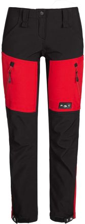 Rock Creek Damen Softshellhose Outdoor Hosen Wanderhose Sporthose Regenhose Damenhosen Outdoorhose Wasserdicht Taschen Softshell Hosen D-424 Schwarz XS