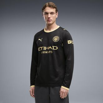 Puma Maillot &agrave; manches longues Away 26/27 Manchester City Homme, V&ecirc;tements, Noir, 3XL