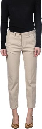 Mason's Pantalon Chino New York Carrot - Femme - Pantalons - Beige - Taille: 42 FR