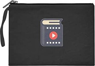 Bonateks Femme Frfcb101411 Femme Clutches, Noir, Black EU