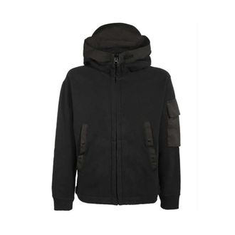 Ten c Full-Zip Kapuzen-Sweatshirt - - Sweatshirts & Hoodies - Herren - Schwarzk - S